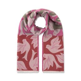 Codello Schal &bdquo;Peace on Earth&ldquo; Damen Gr&ouml;&szlig;e One Size pink