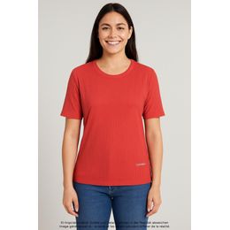 Calvin Klein T-Shirt Damen Gr&ouml;&szlig;e M rot