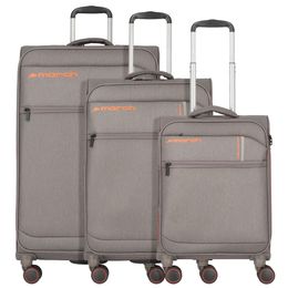 March15 Trading Suitcase Set male Grey size One Size