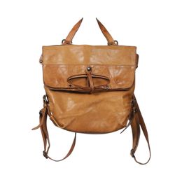 Aunts & Uncles Aunts & Uncles Handtasche klein Leder Damen Gr&ouml;&szlig;e One Size braun