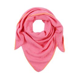 Cartoon Winterschal unifarben Damen Gr&ouml;&szlig;e one size pink