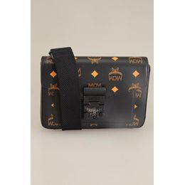 MCM Handtasche klein Leder Damen Gr&ouml;&szlig;e One Size Second Hand schwarz