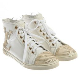 Louis Vuitton Turnschuhe / Sneaker Damen Gr&ouml;&szlig;e 38.5 Second Hand beige