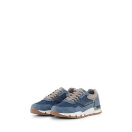 Tom Tailor Herren Sneaker mit Colour-Blocking, blau, Uni, Gr. 41