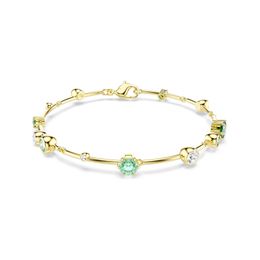 Swarovski Armband Damen Gr&ouml;&szlig;e One Size gold / gr&uuml;n