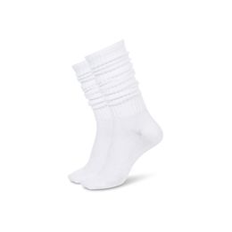 SNOCKS Socken Damen Gr&ouml;&szlig;e 39/42 wei&szlig;