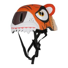 Crazy Safety Helmet 'Tiger' boy Orange size S