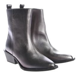 Steve Madden Stiefeletten Damen Gr&ouml;&szlig;e 40 silber