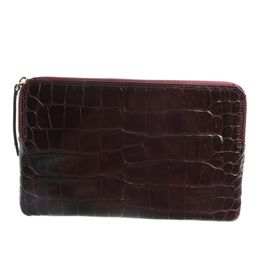 Lanvin Clutch Damen Gr&ouml;&szlig;e One Size Second Hand bordeaux
