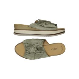 Gabor Sandalen Damen Gr&ouml;&szlig;e 40.5 gr&uuml;n