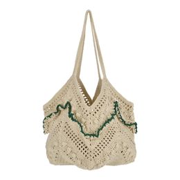 Gaya Shopper Damen Gr&ouml;&szlig;e One Size t&uuml;rkis / offwhite
