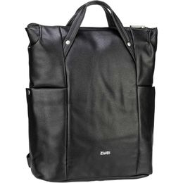 Zwei Rucksack Damen Gr&ouml;&szlig;e One Size schwarz