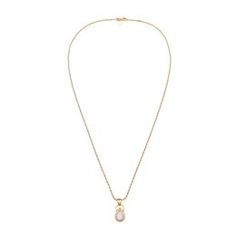 Elli Premium Kette Damen Gr&ouml;&szlig;e 60 gold / wei&szlig;