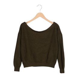 Missguided Petite Pullover Damen Gr&ouml;&szlig;e S Second Hand gr&uuml;n