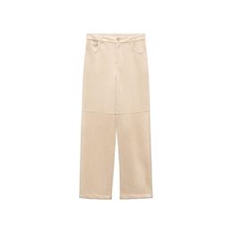 Mango Hose 'ELINA' Damen Gr&ouml;&szlig;e 42 beige