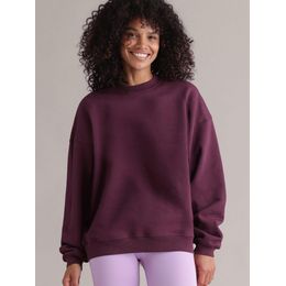 Hey Honey Sweatshirt 'Rise and Shine' Damen Gr&ouml;&szlig;e M pflaume