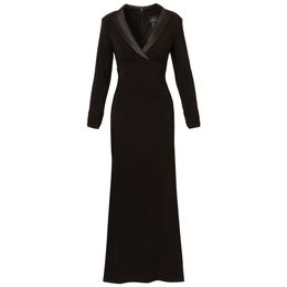 Adrianna Papell Langes Abendkleid Damen Gr&ouml;&szlig;e 38 schwarz Winterkleid