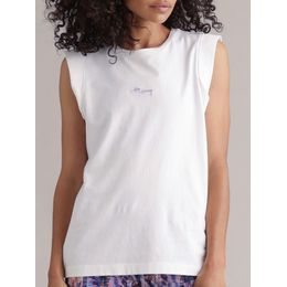 Hey Honey Oversizeshirt 'Muscle' Damen Gr&ouml;&szlig;e S wei&szlig;