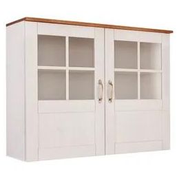 H&auml;ngeschrank Home Affaire "Alby", wei&szlig; (wei&szlig;, honigfb), B:100cm H:75cm T:29cm, Schr&auml;nke, H&auml;ngeschrank, Breite 100 cm, 2 T&uuml;ren