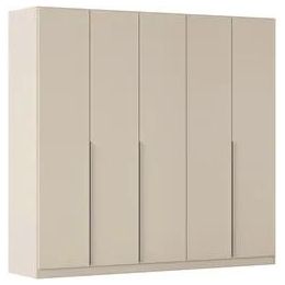 Dreht&uuml;renschrank OTTO HOME "Kleiderschrank Schrank Garderobe AGORDO TOPSELLER Schlafzimmer", beige (champagner), B:226cm H:229cm T:54cm, Holzwerkstoff, Schr&auml;nke, Dreht&uuml;renschrank, durchdachte Innenausstattung, in 8 Breiten und 2 H&ouml;hen MADE IN GERMANY, Topseller