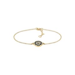 Elli Armband Damen Gr&ouml;&szlig;e 17 gold / graphit