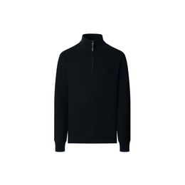 Hackett London Jumper ' COTTON RIB HZIP ' Herren Gr&ouml;&szlig;e M schwarz