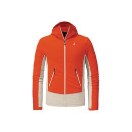 Sch&ouml;ffel Sch&ouml;ffel Funktionsfleecejacke 'Monte Sart' Herren Gr&ouml;&szlig;e XXL beige / orange