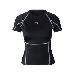 Under Armour Funktionsshirt 'Elite' Damen Gr&ouml;&szlig;e XL silbergrau / schwarz