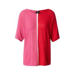 s.Oliver BLACK LABEL Pullover Damen Gr&ouml;&szlig;e XS pink / rot / wei&szlig;
