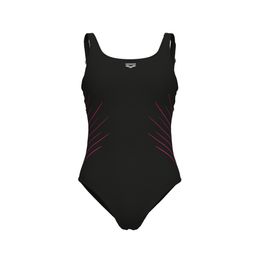 arena Badeanzug Damen Gr&ouml;&szlig;e 5XL pink / schwarz / silber