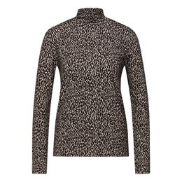 Street One Shirt Damen Gr&ouml;&szlig;e XS cappuccino / dunkelbraun