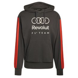 adidas Performance Sportsweatshirt 'Audi Formula One Team DNA' Herren Gr&ouml;&szlig;e M rot / schwarz / wei&szlig;