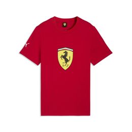 Puma Funktionsshirt 'Scuderia Ferrari' Jungen Gr&ouml;&szlig;e 176 gelb / feuerrot / schwarz / wei&szlig;
