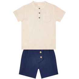 Denokids Set 'Handsome Muslin' Jungen Gr&ouml;&szlig;e 92 wei&szlig;