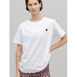 Hey Honey Oversizeshirt 'Hearts' Damen Gr&ouml;&szlig;e L wei&szlig;