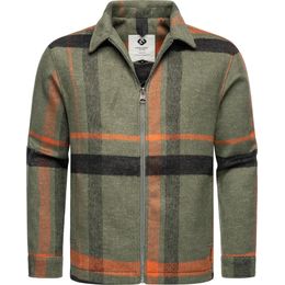 Ragwear Jacke Herren Gr&ouml;&szlig;e XXL grau / gr&uuml;n / orange