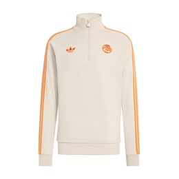 adidas originals Half-Zip SZNL Herren Gr&ouml;&szlig;e XL beige / orange