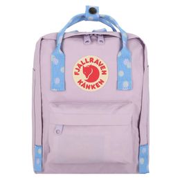 Fj&auml;llr&auml;ven Fj&auml;llr&auml;ven Rucksack 'Kanken Mini City' Herren Gr&ouml;&szlig;e One Size himmelblau / flieder / rot