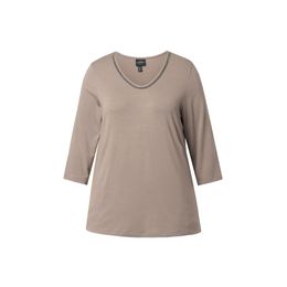 Ulla Popken Shirt Damen Gr&ouml;&szlig;e XL/XXL greige
