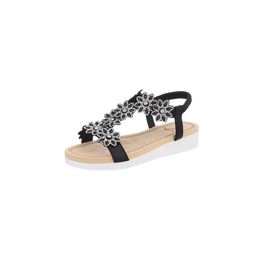 Ital-Design Strap Sandals female Black size 36