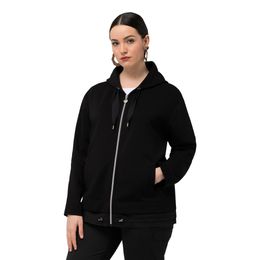Ulla Popken &Uuml;bergangsjacke Damen Gr&ouml;&szlig;e XL/XXL schwarz