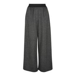 Apricot Mini Dogtooth Soft Wide Leg Trousers ' ' Damen Gr&ouml;&szlig;e 34 grau