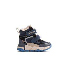 Wheat Snowboots 'Lucka Tex' Jungen Gr&ouml;&szlig;e 25 navy / schwarz