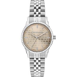 Trussardi Uhr Damen Gr&ouml;&szlig;e One Size beige / gold / silber