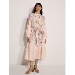 Apricot Vintage Floral Midi Dress ' ' Damen Gr&ouml;&szlig;e 36 pink Winterkleid