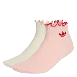 adidas originals Socken Damen Gr&ouml;&szlig;e 31/33 ros&eacute; / wollwei&szlig;