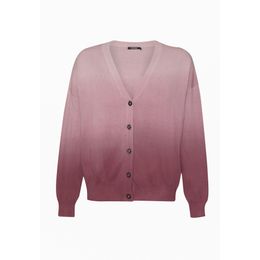 Greenbomb Strickjacke Damen Gr&ouml;&szlig;e M mauve / beere
