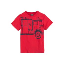 Kidsworld T-Shirt Jungen Gr&ouml;&szlig;e 140/146 navy / dunkelrot