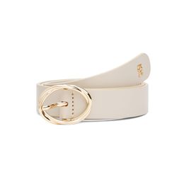 Tommy Hilfiger G&uuml;rtel 'CHIC' Damen Gr&ouml;&szlig;e 100 creme / gold