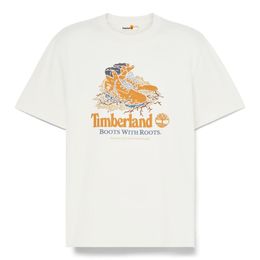 Timberland T-Shirt Herren Gr&ouml;&szlig;e XXXL orange / offwhite